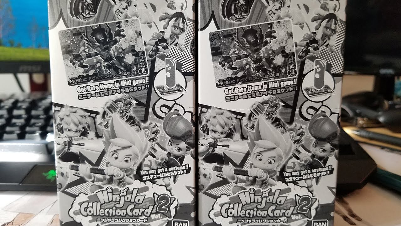 Opening Ninjala Collection Cards: Volume 2 (w/ Jennerationz) - YouTube