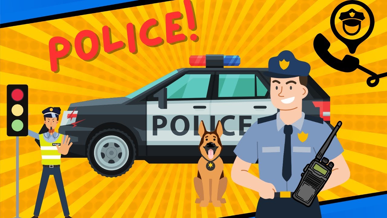 Officer Sam! | Police Song for Kids | Police car - YouTube