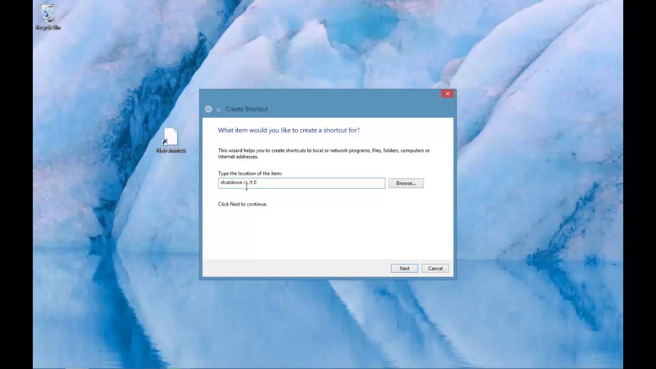How to quickly shutdown Windows 8 - YouTube
