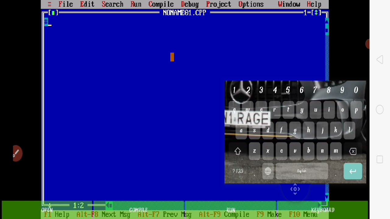Basic C Programprint Hello World Youtube