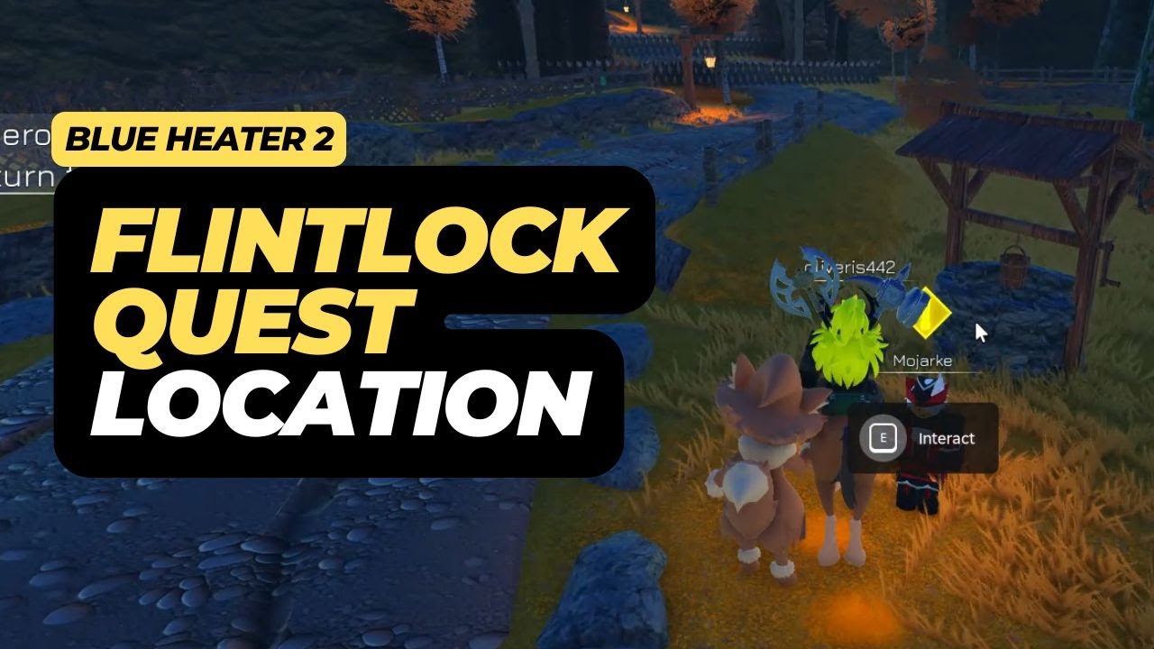 How to Do the Flintlock Quest in Roblox Blue Heater 2 - YouTube