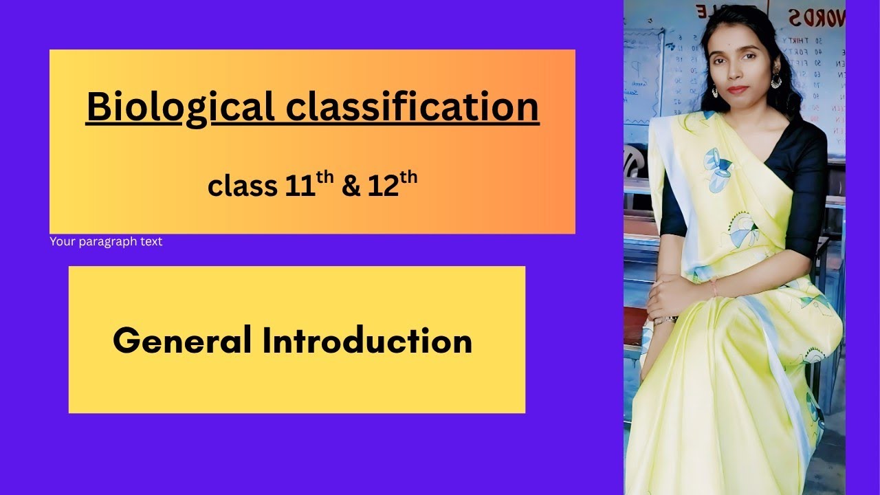 Biological classification # class 11th and 12th - YouTube