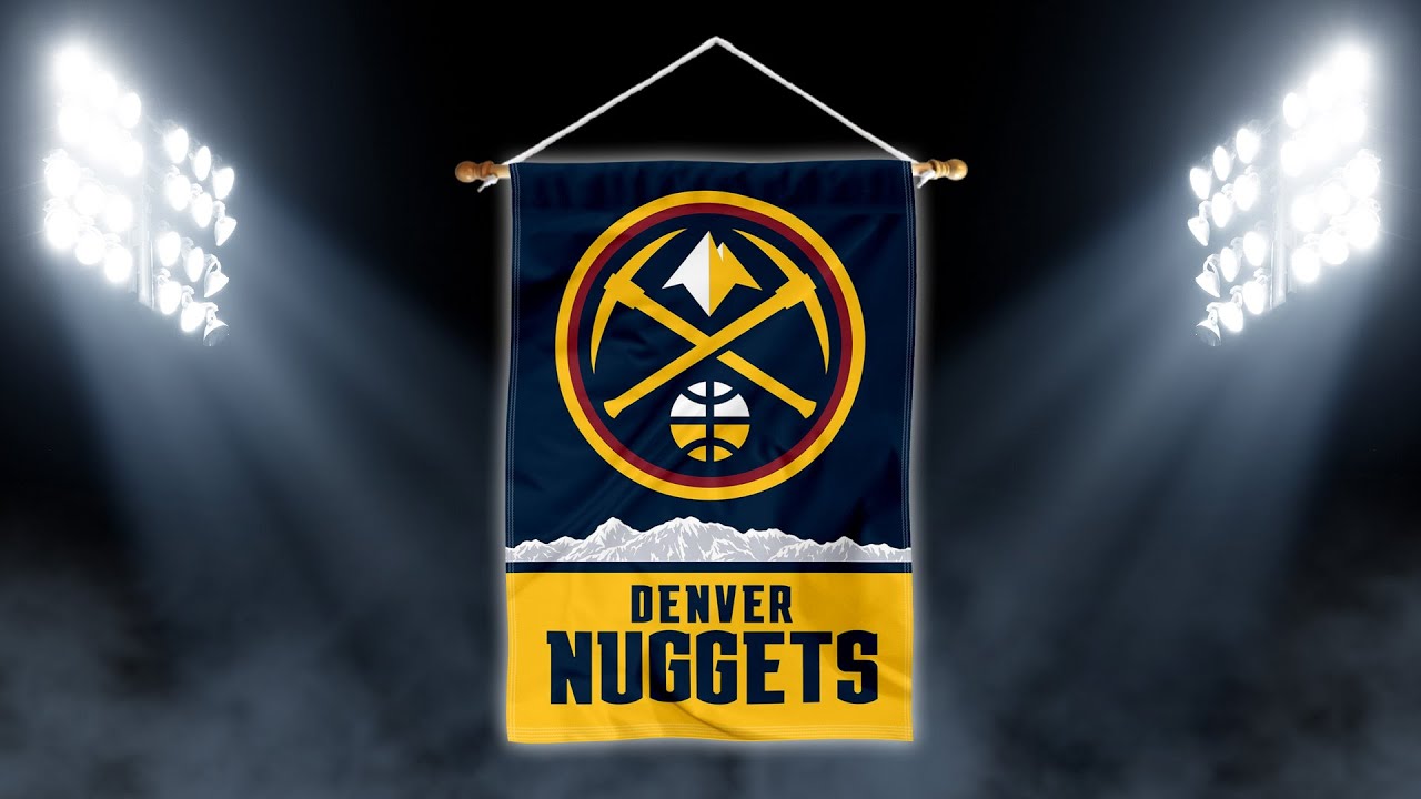 Denver Nuggets House Banner Flag - YouTube