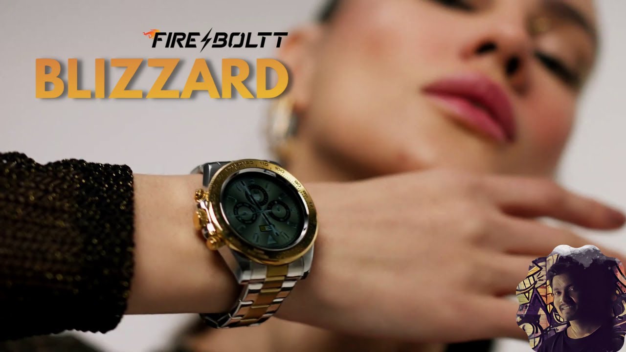 FireBoltt Blizzard Smartwatch | Best Luxury Premium Watch ⚡ Better Than ...