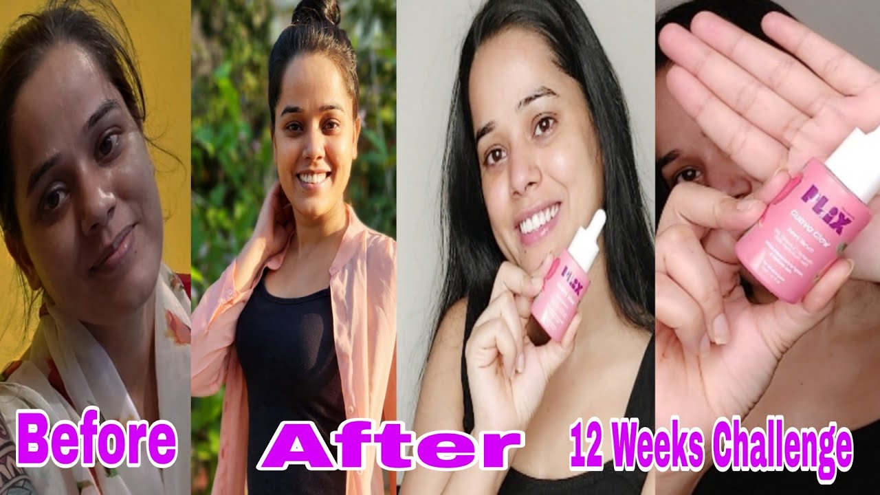 12 Weeks Challenge With Plix Guava Glow Dewy serum 10% Vitamin C ...