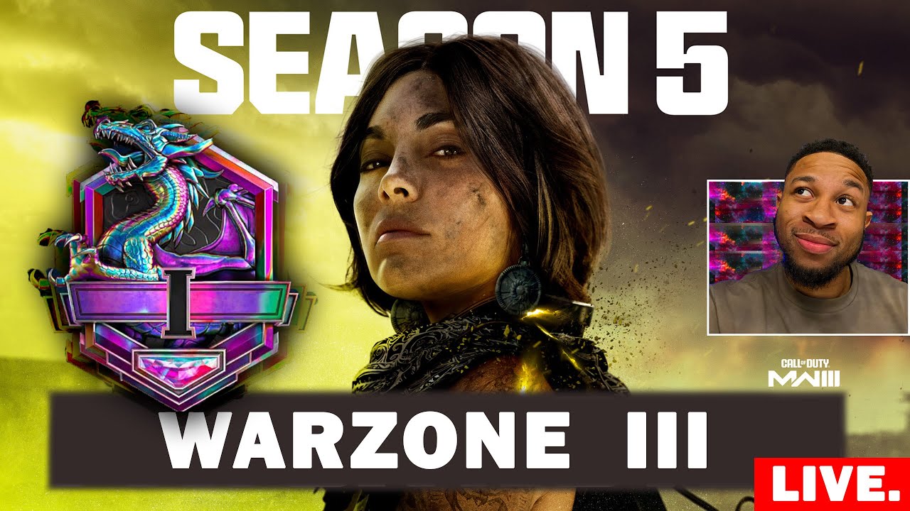 LIVE - NEW STG WARZONE SEASON 5 UPDATE! LIVE STREAM - IRIDISCENT ...