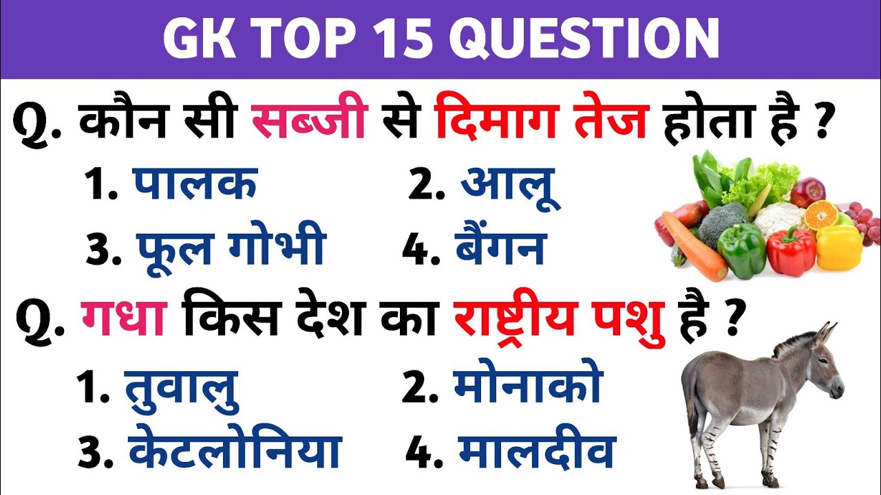 Gk Top 15 questions ( PART - 11 ) | General knowledge | Gk questions ...