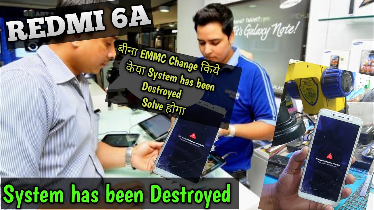 REDMI 6A System has been Destroyed|| Mi(Xiomi) System has Destroyed💫 ...
