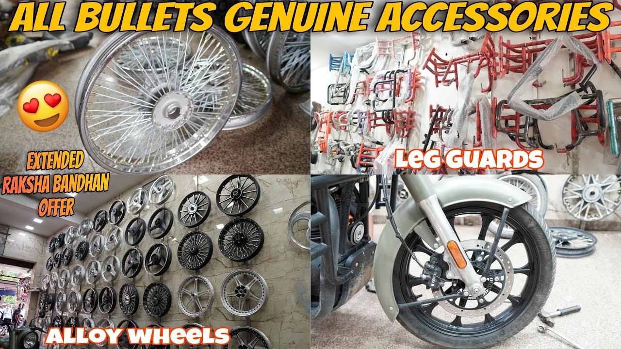 All Bullet Accessories at Best Quality Extended Raksha Bandhan Offer 😱 ...