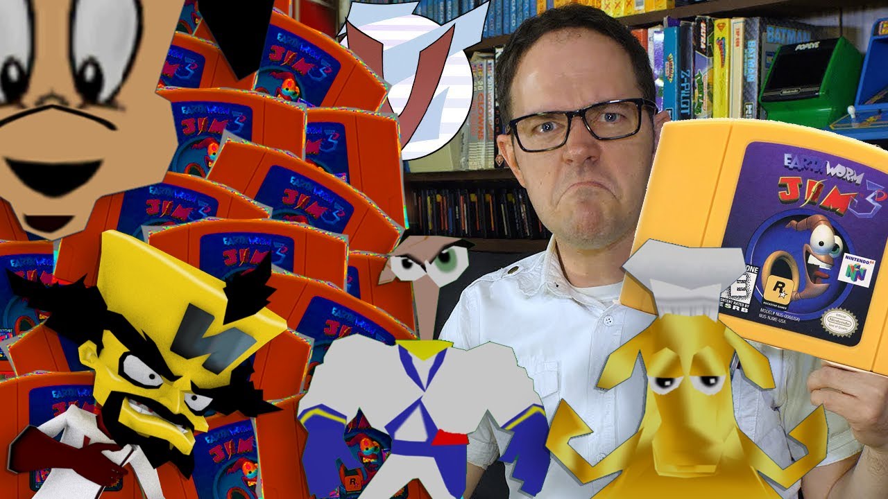 Earthworm Jim 3D - Angry Video Game Nerd (AVGN) - Episode 2283 - YouTube