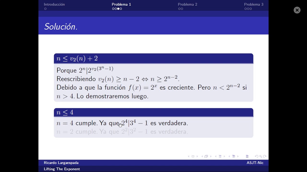 Lifting The Exponent | Problemas - YouTube