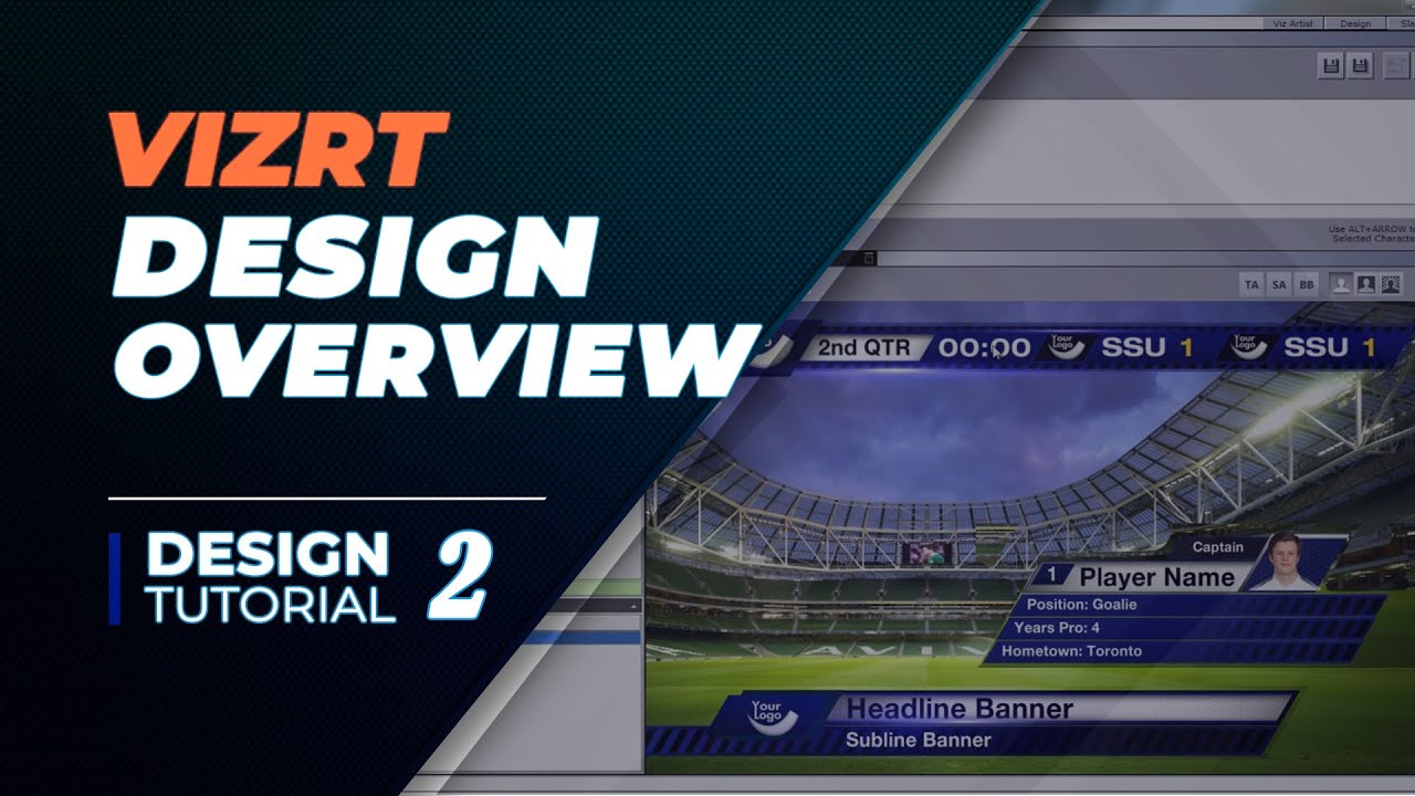Vizrt Design Tutorial 2-1, Design Overview - YouTube