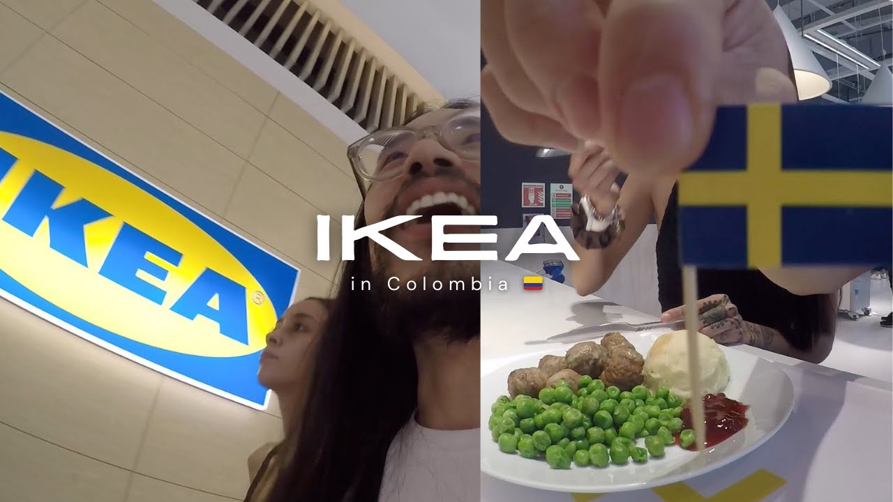 Eating Ikea Food in COLOMBIA 🇨🇴 - YouTube