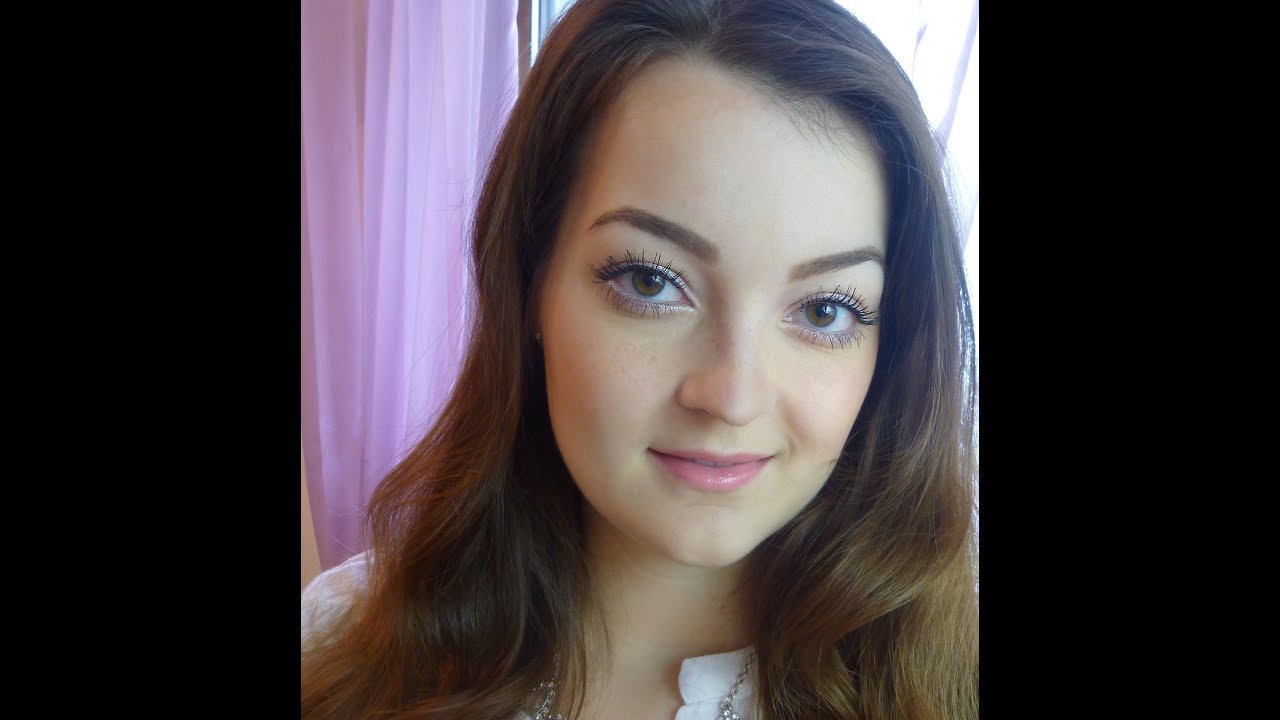 November Makeup Look - strahlende große Augen - YouTube