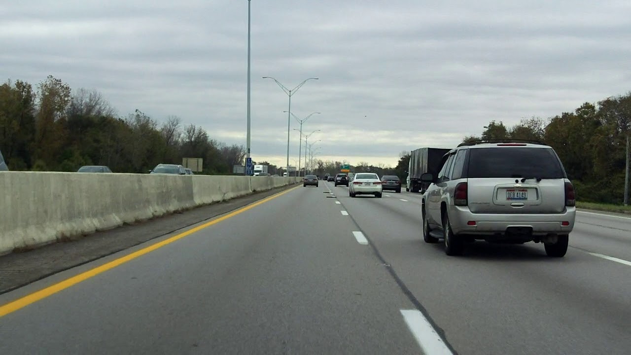 Interstate 70 - Ohio (Exits 101 to 110) eastbound - YouTube