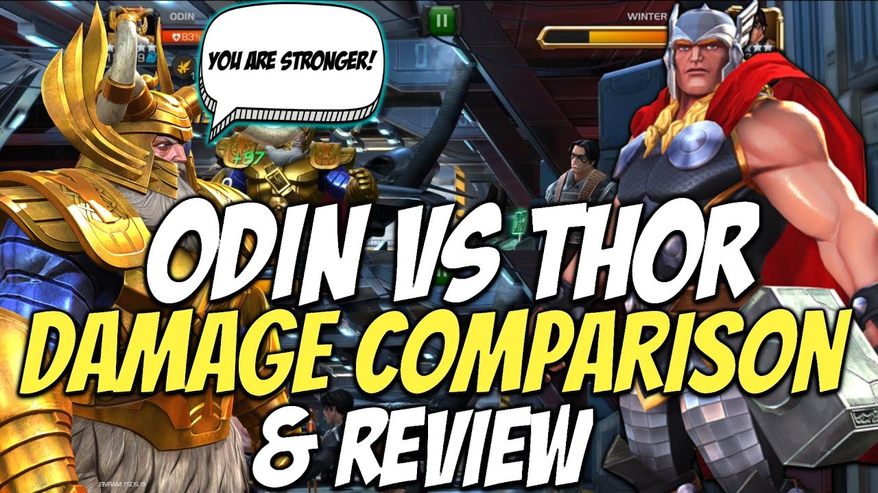 Odin Vs Thor Damage Comparison + Review | Act 6 & Variant Gameplay ...