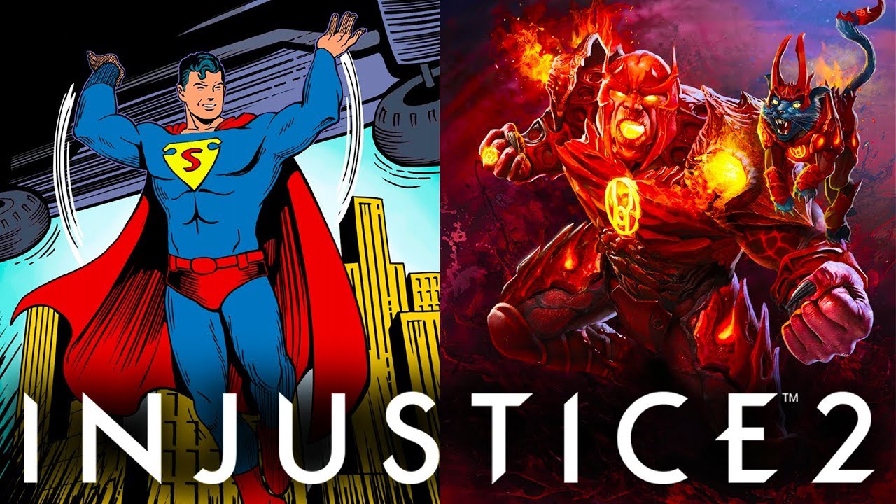 Injustice 2 Mobile - *NEW* ARTWORK FT ATROCITUS, CLASSIC SUPERMAN ...