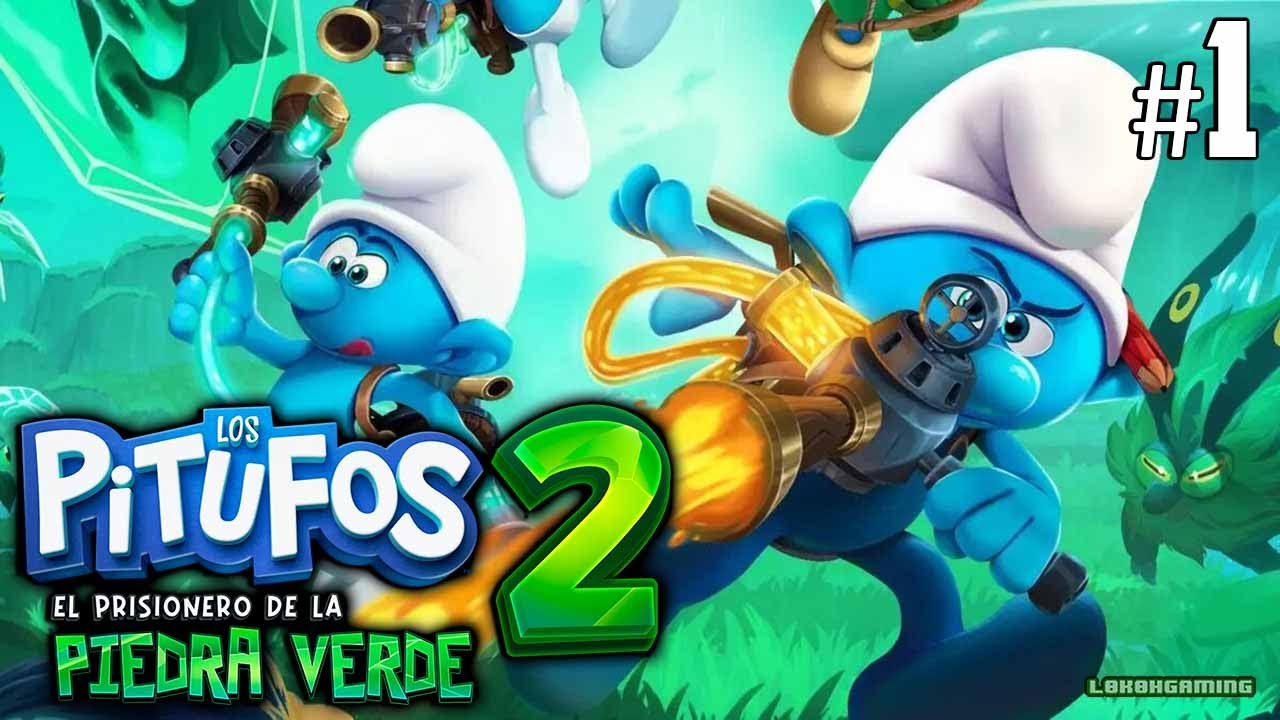Los Pitufos 2 El Prisionero de la Piedra Verde - Español - Impresiones ...