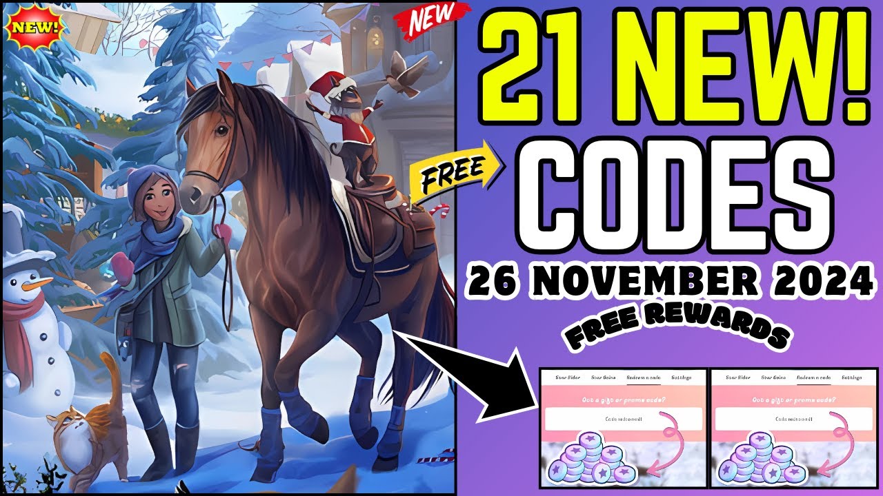 UPDATED CODES ⚠️ STAR STABLE REDEEM CODES 26-NOVEMBER 2024 - STAR ...