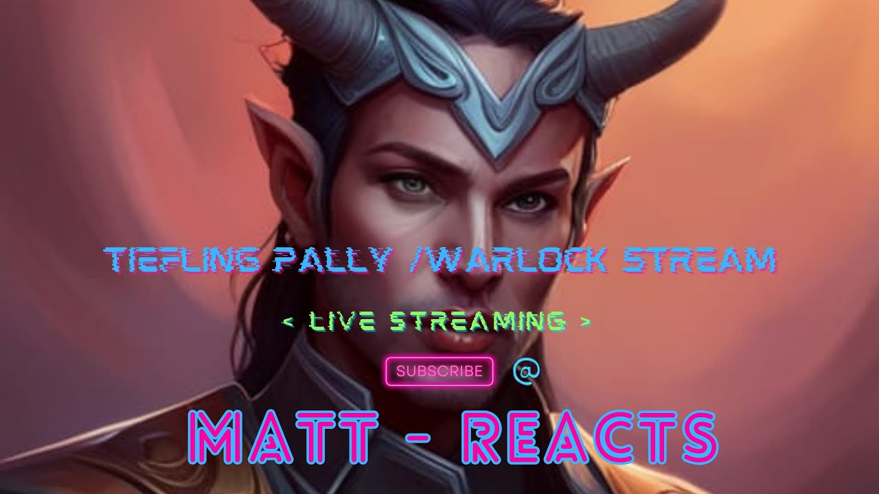 DDO LIVE WITH MATT-REACTS NEW TOON Pally/Warlock JOIN ME - YouTube