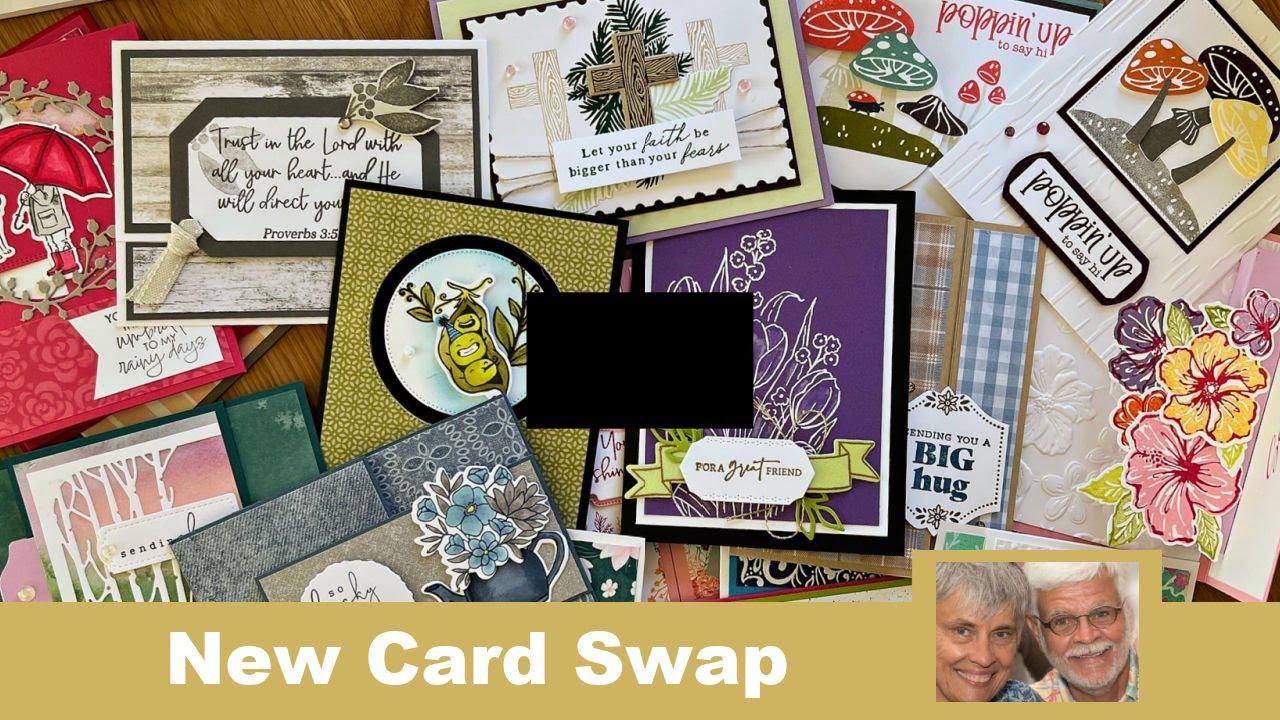 Chatting Over Cards/Fabulous Card Swap! - YouTube