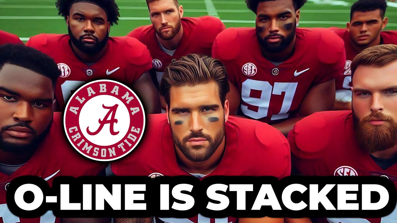 Why Alabama STACKED the O-Line for 2025 - YouTube