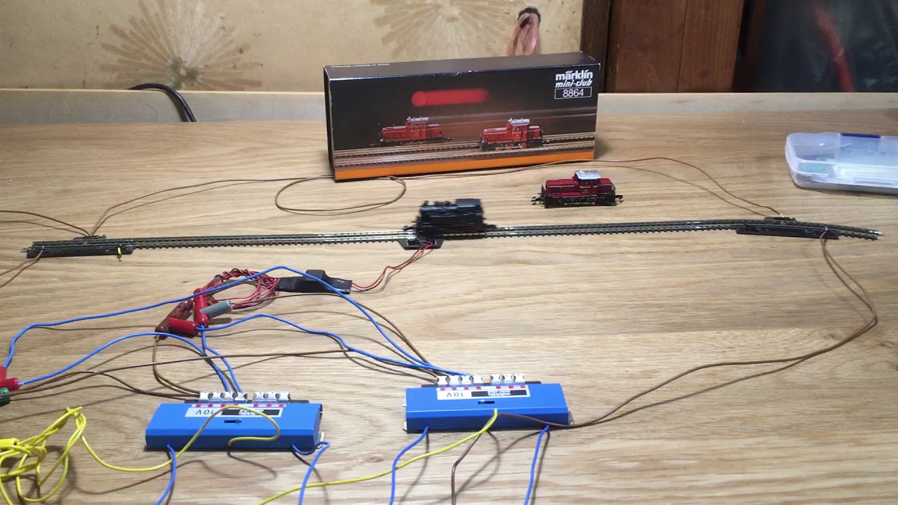 Märklin Spur Z Auto Reverse line - YouTube