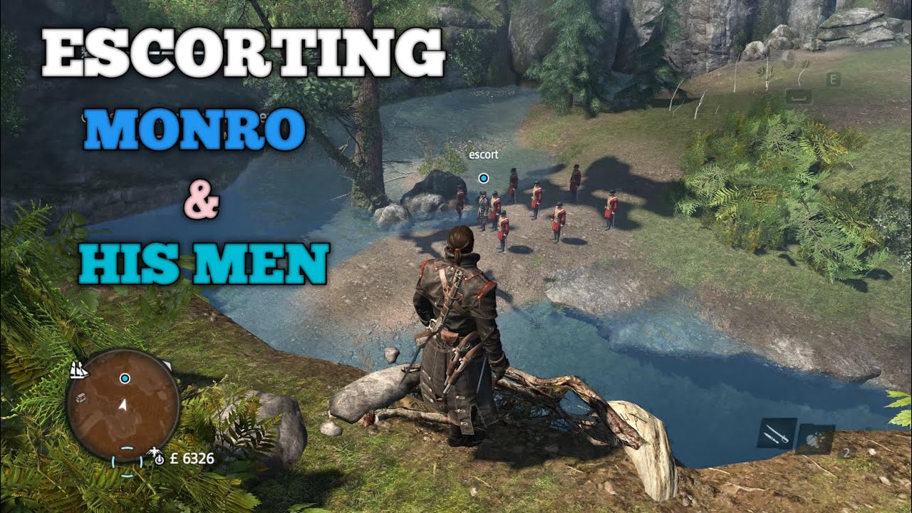 Assassin's Creed Rogue Escorting Monro & his Army (MISSION 12) - YouTube