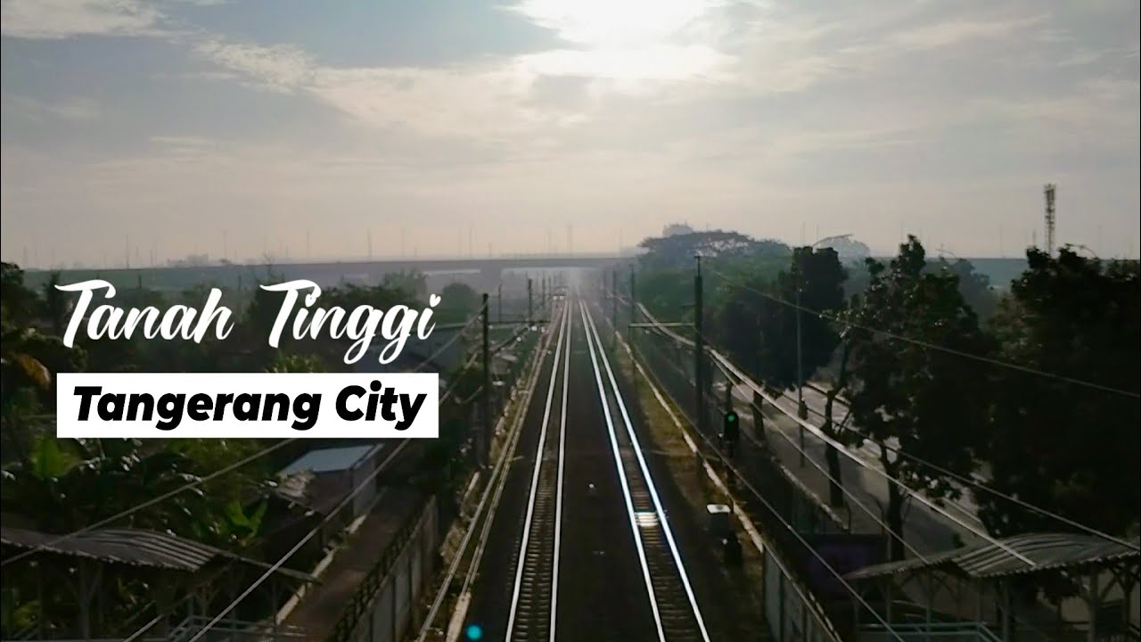Walking Tour, Tanah Tinggi Station, a train station in a narrow place ...