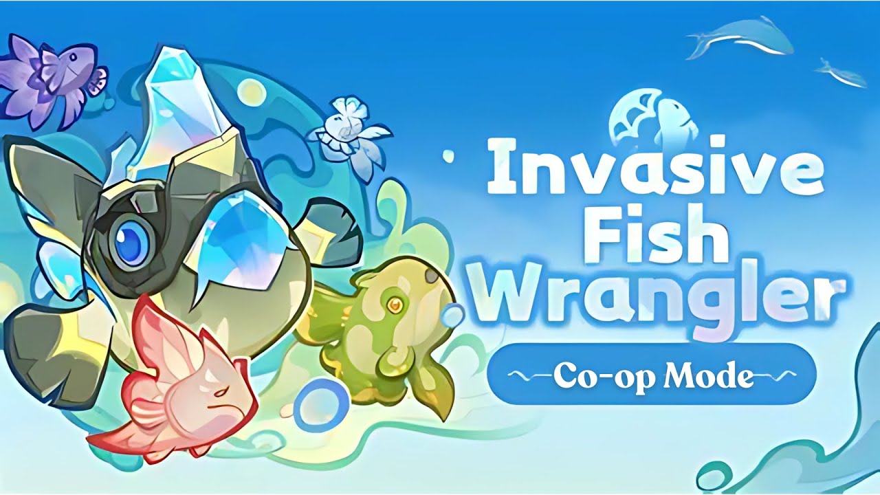 [Day 2] Invasive Fish Wrangler - Co-op Mode | Genshin Impact [Event v5 ...