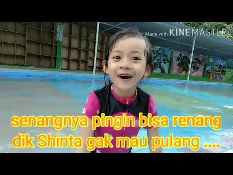 Belajar  Renang #shinta#zhinzhin#renang