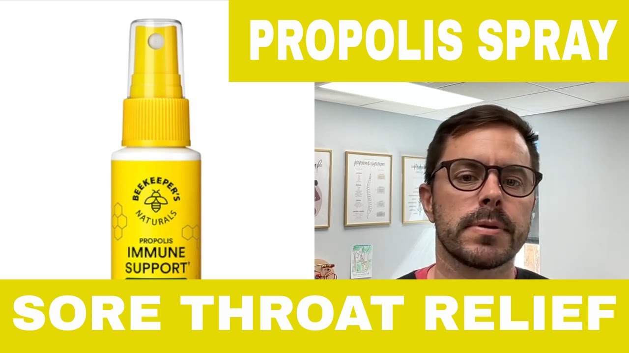 🐝 Beekeeper's Natural Propolis Throat Spray Review - Propolis Benefits ...
