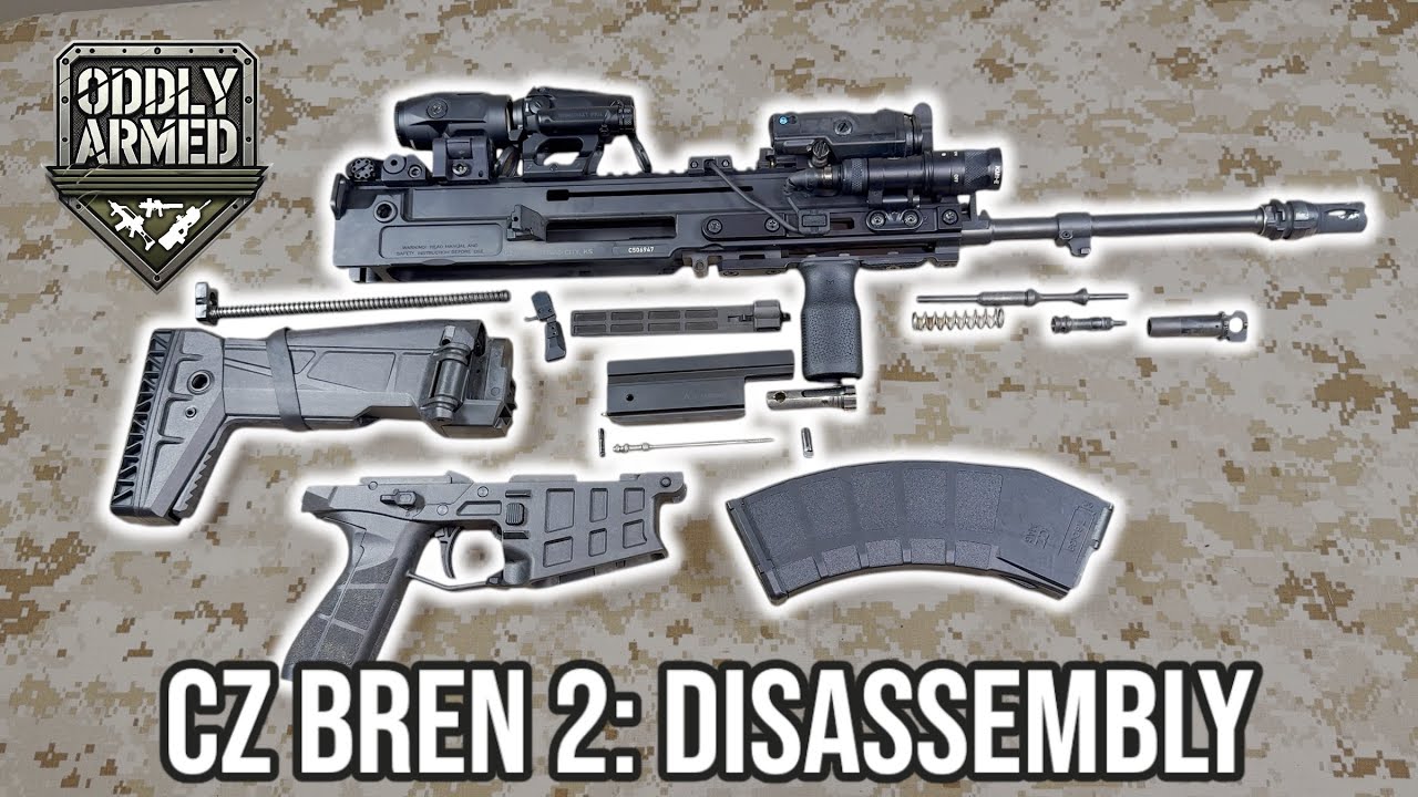 CZ BREN 2: Disassembly - YouTube