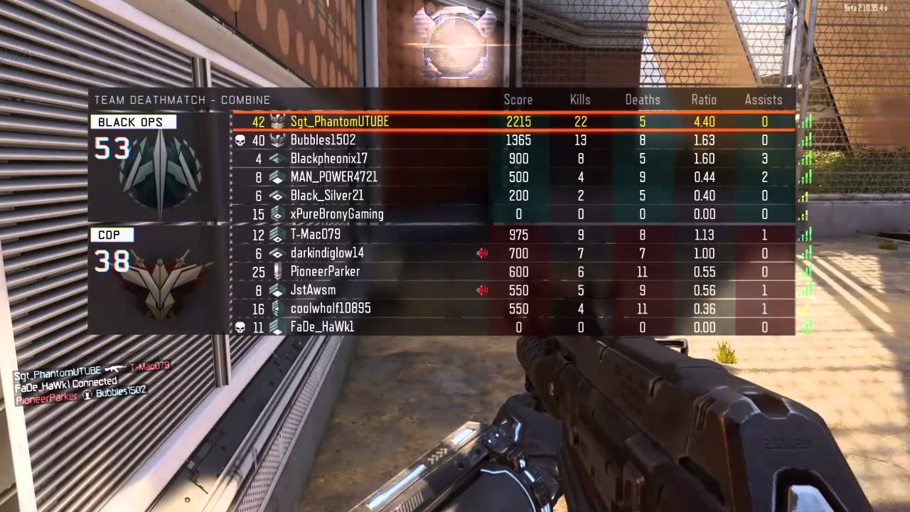 CoD: Bo3 Spectre/Ripper Specialist Gameplay (QUINTUPLE FEED) - YouTube