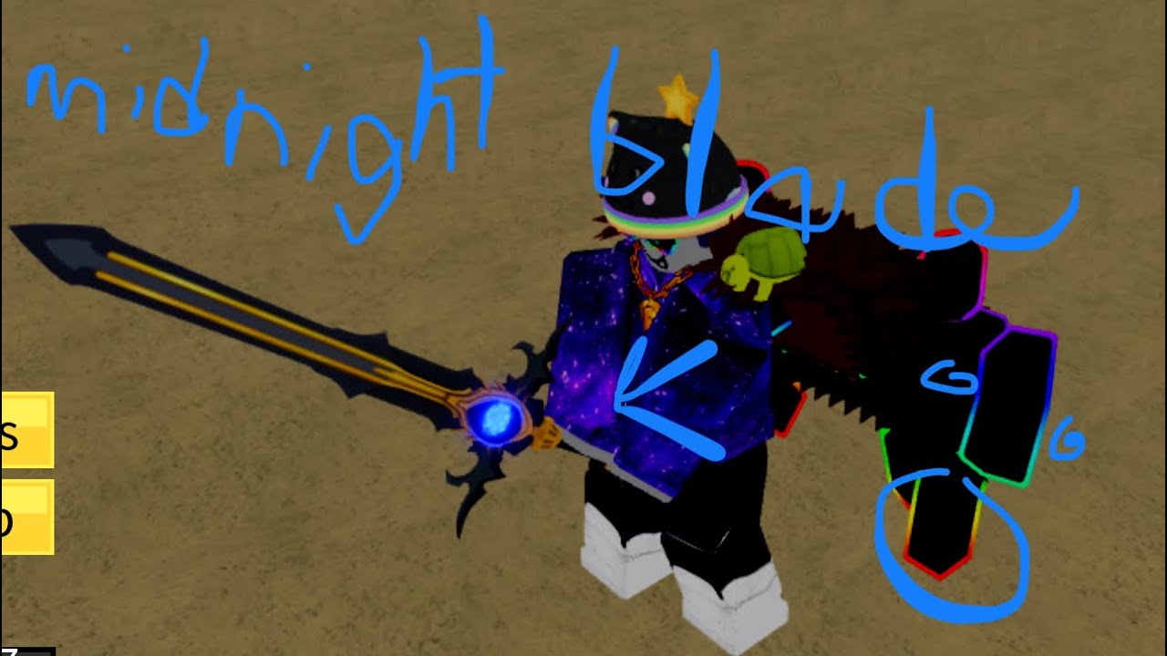 How to get the midnight blade in blox fruits! 👀😄 - YouTube