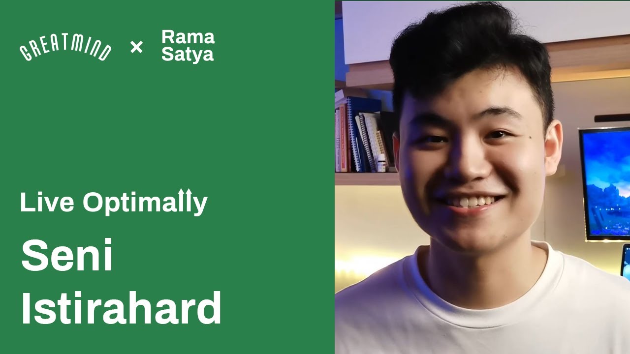 Live Optimally: Seni Istirahard - YouTube