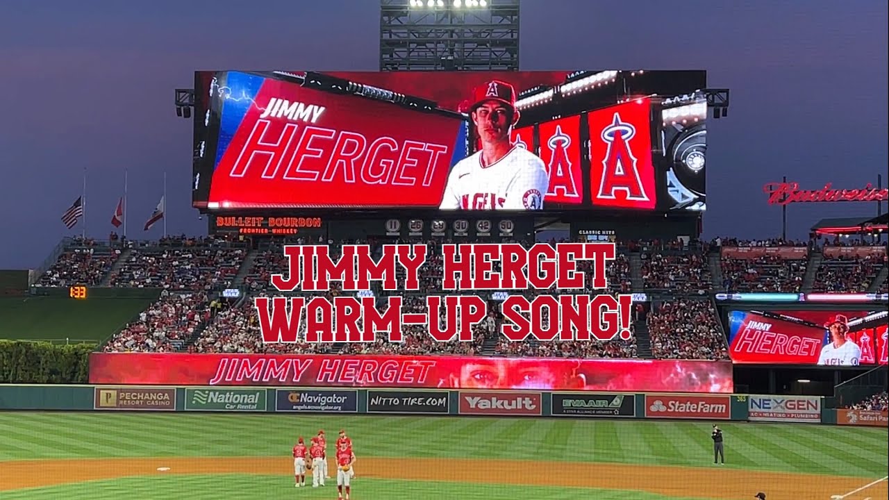 2022 JIMMY HERGET WARM-UP SONG! | 2022 Angels Baseball! - YouTube