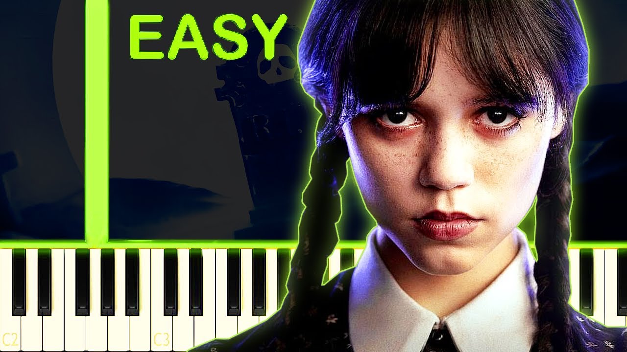 WEDNESDAY THEME EASY Piano Tutorial YouTube wednesday-theme-easy-piano-tutorial-youtube