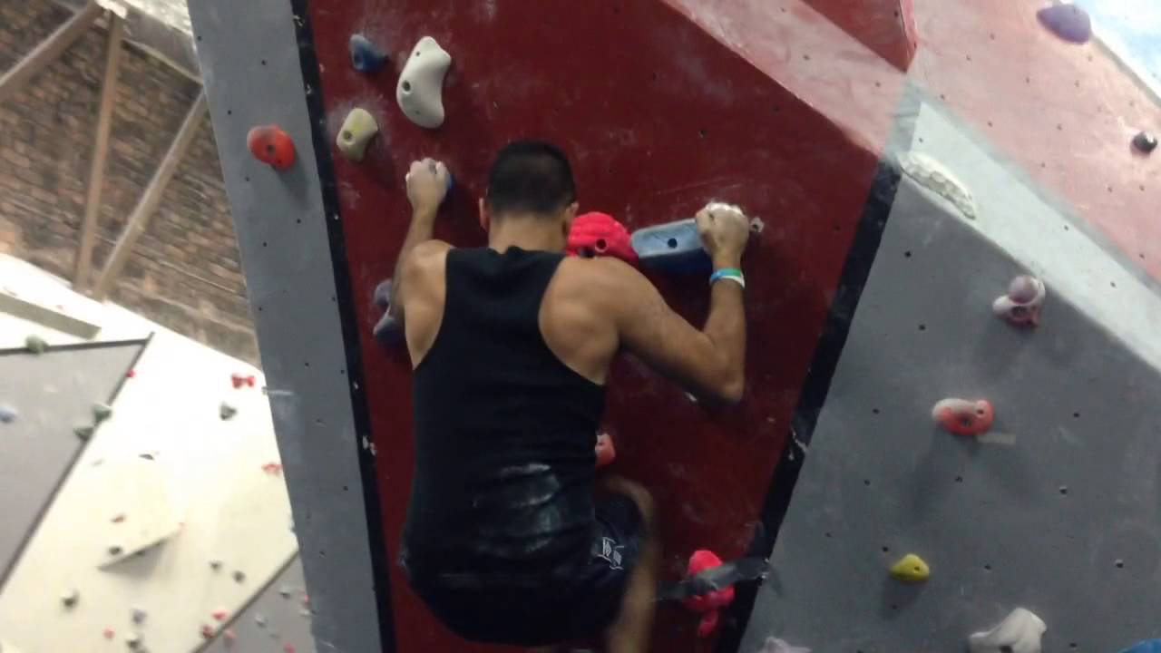 Chris Behan at the Climbing Hangar Liverpool - BLUES - YouTube