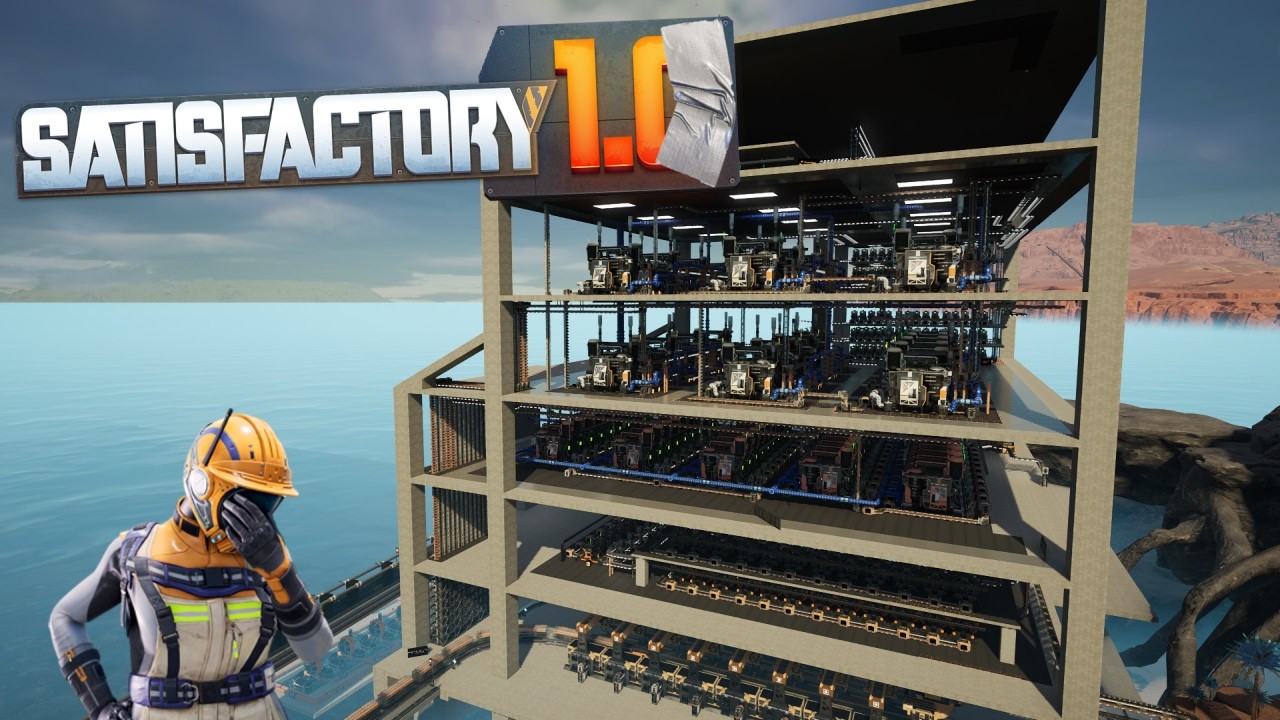 All THIS just for Aluminum and Cooling Systems!!! Satisfactory Update 1 ...