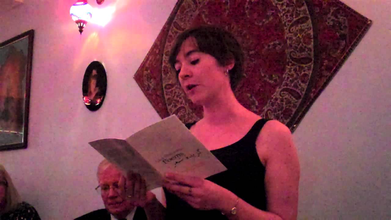 Sarah Hesketh reads 'Glaucoma' by Azita Ghahreman - YouTube