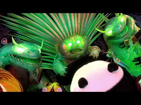 Attack of the Jade Animals | Kung Fu Panda 3 | CLIP 🔥 4K