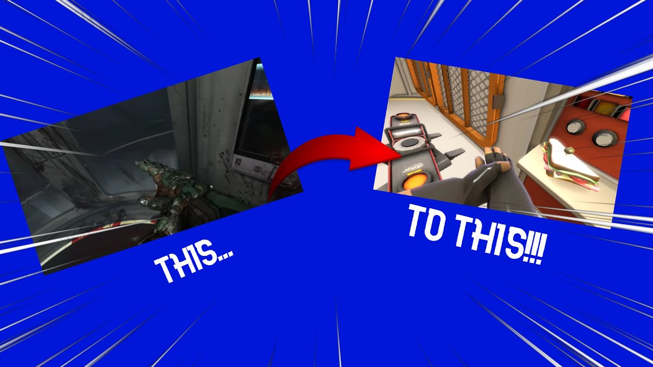 I RECREATED THE DOOM 2016 INTRO SCENE WITH PYRO! - YouTube