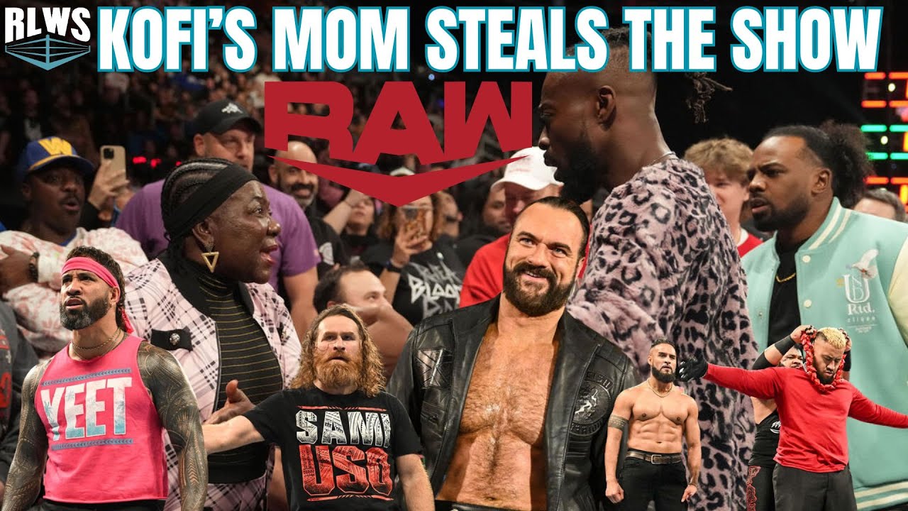 WWE RAW Review (12/23): Kofi Kingston's Mom Steals the Show, The ...