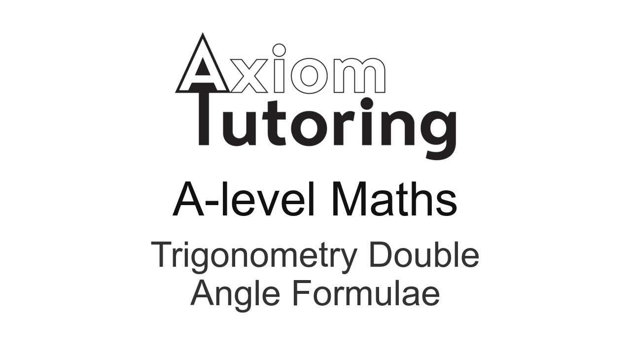 3 Trigonometry Double Angle Formulae - YouTube