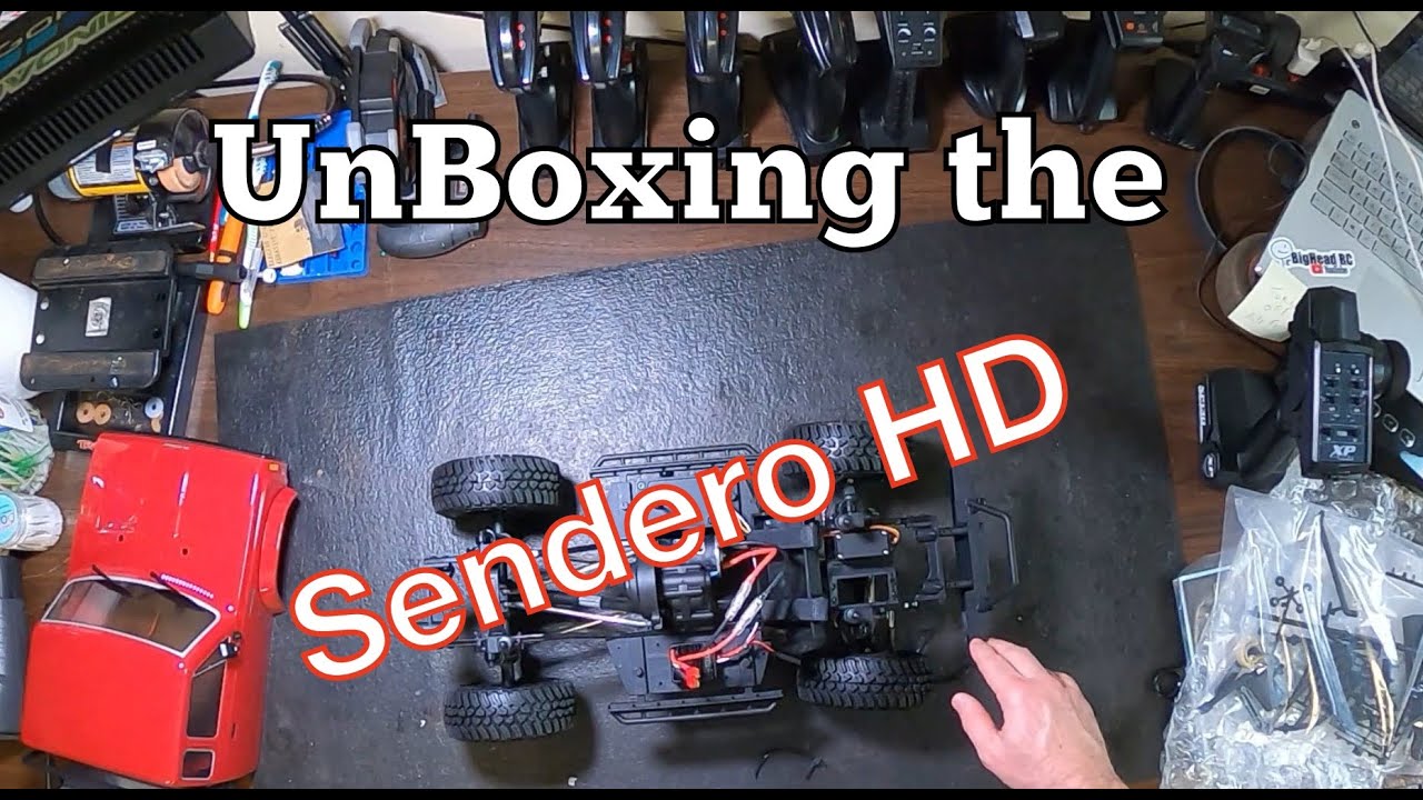 Enduro Sendero HD Unboxing Element RC 4x4 RTR 1/10 Rock Crawler (Red) w ...