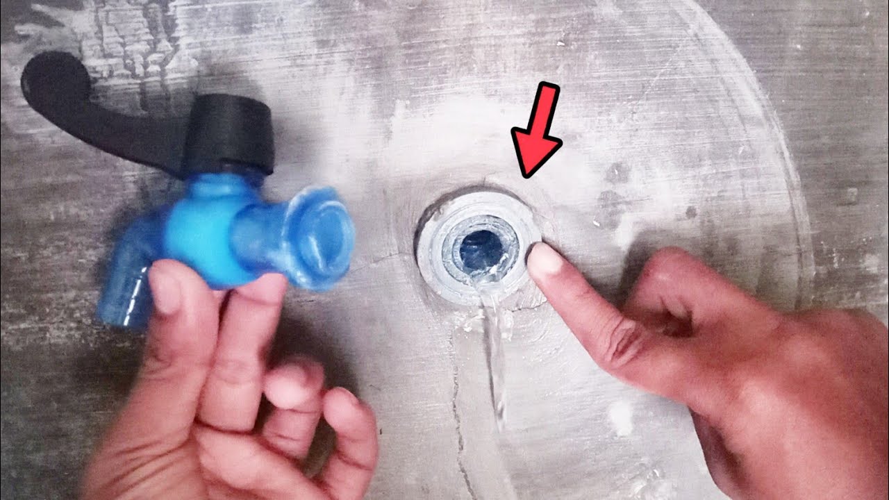 DON'T BREAK THE WALLS! Brilliant Idea, Easy Way to Remove Broken Faucet ...