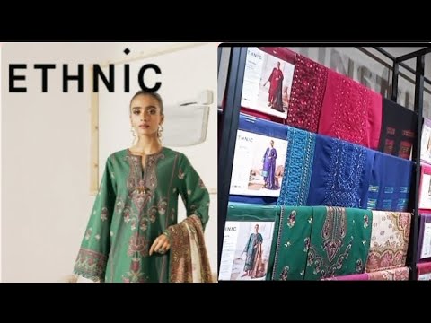 ETHNIC_sale _30%off_unstich winter collection 3pec _embroidered suit ...