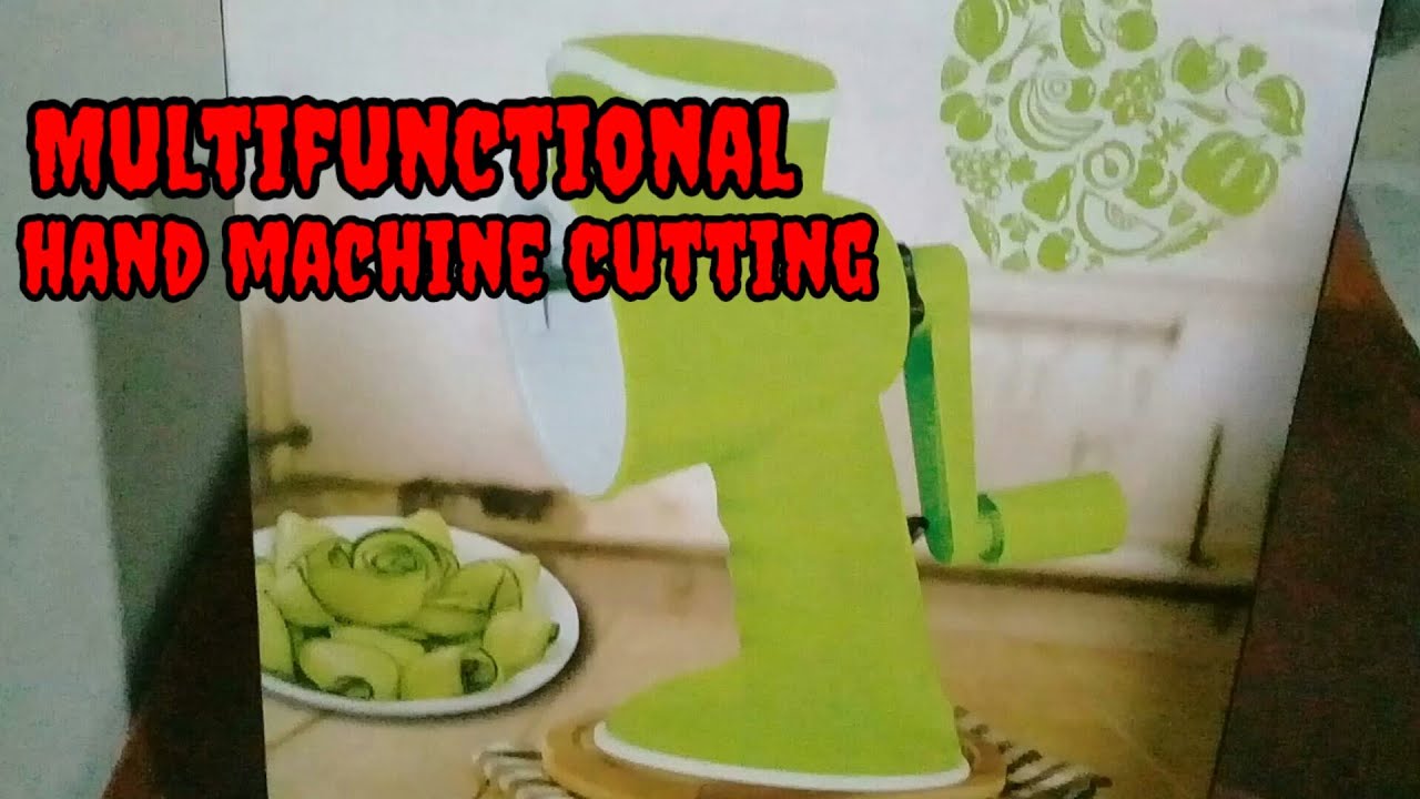 MULTIFUNCTIONAL HAND MACHINE CUTTING - YouTube