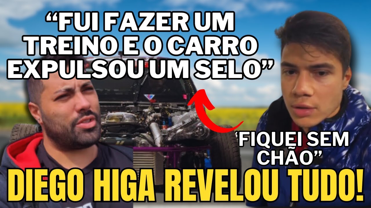 DIEGO HIGA FEZ UMA LIVE EXPLICANDO TUDO QUE ACONTECEU COM O CARRO - YouTube